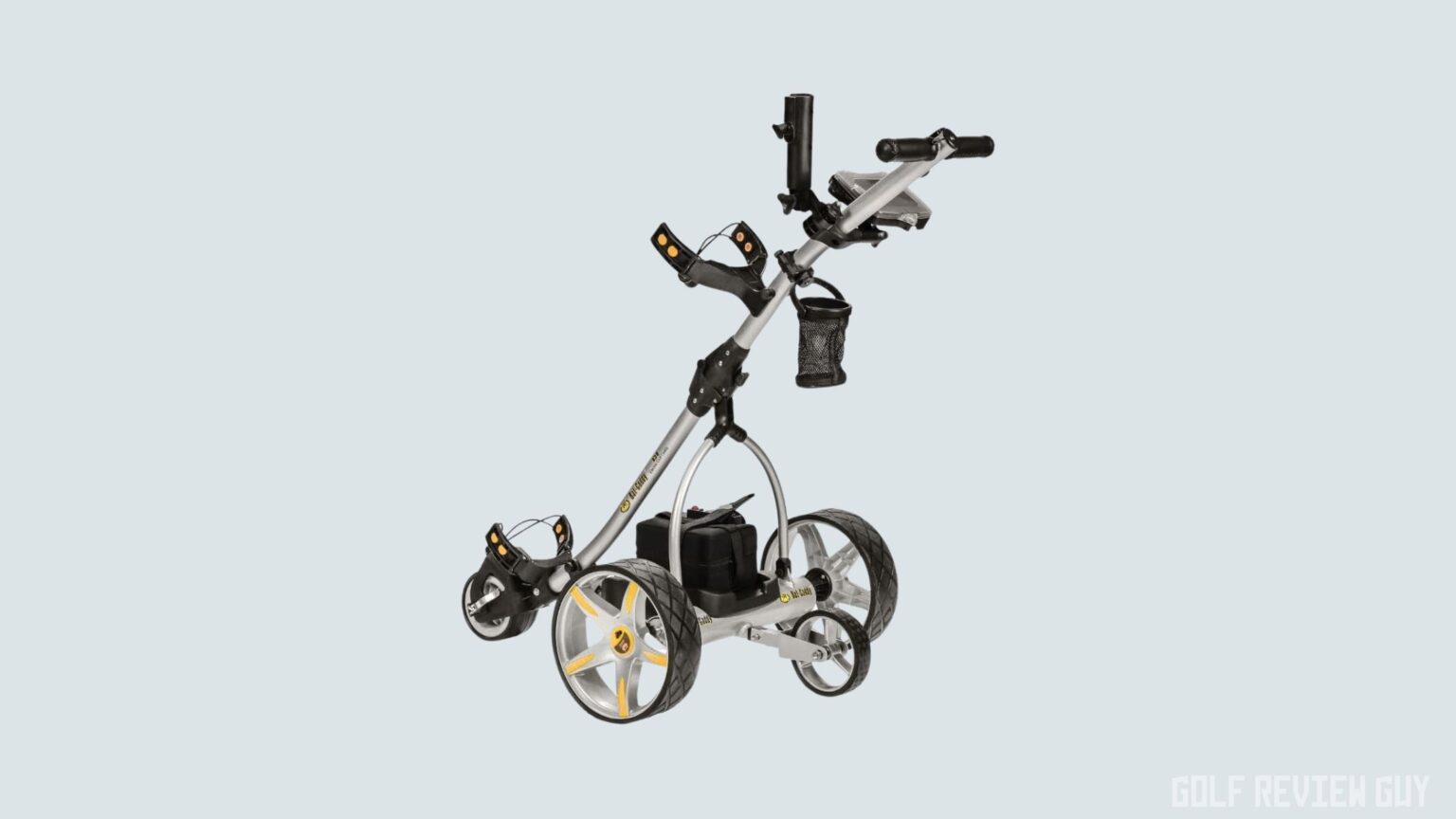 BATCADDY X3R Golf Push Cart Review - Golf Review Guy